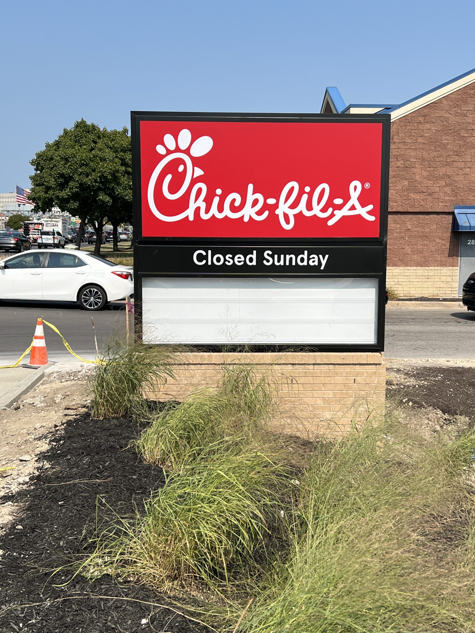 Franchise Restaurant Sign Installation | Chick-Fil-A Sign Installation