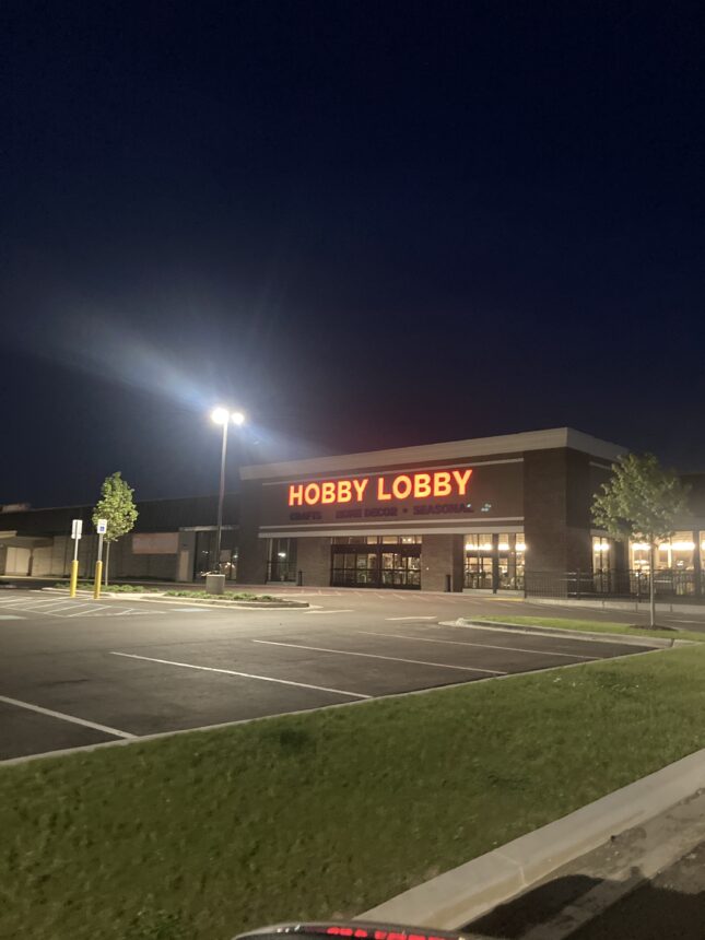 Hobby Lobby Sign Installation | National Retail Store Signage