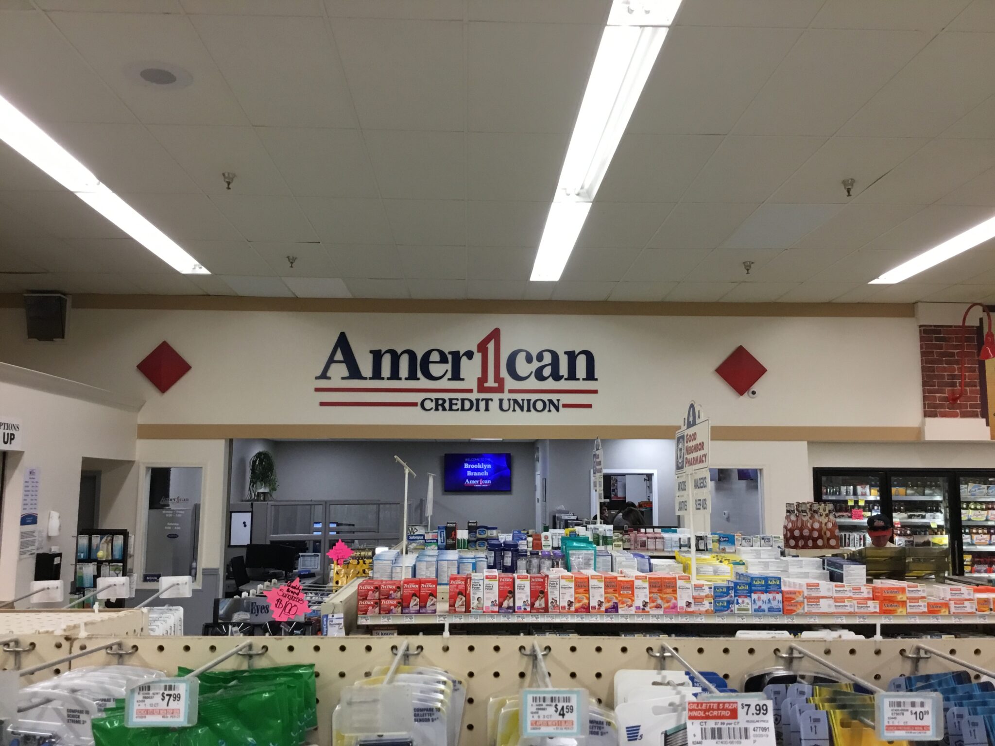 American 1 Credit Union | Johnson Sign Company