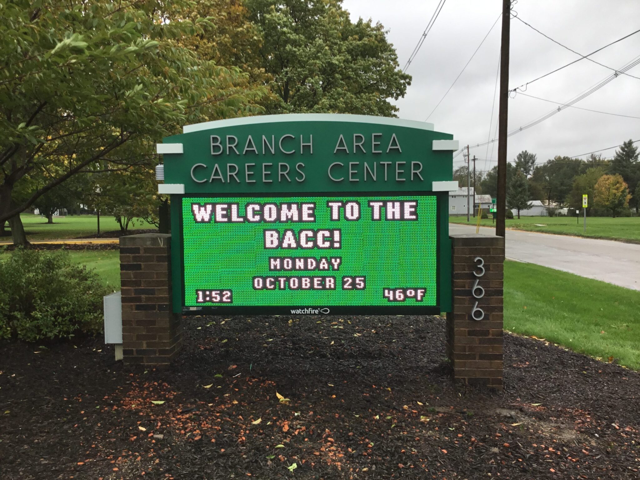 Branch Area Career Center - Coldwater, MI | Johnson Sign Company