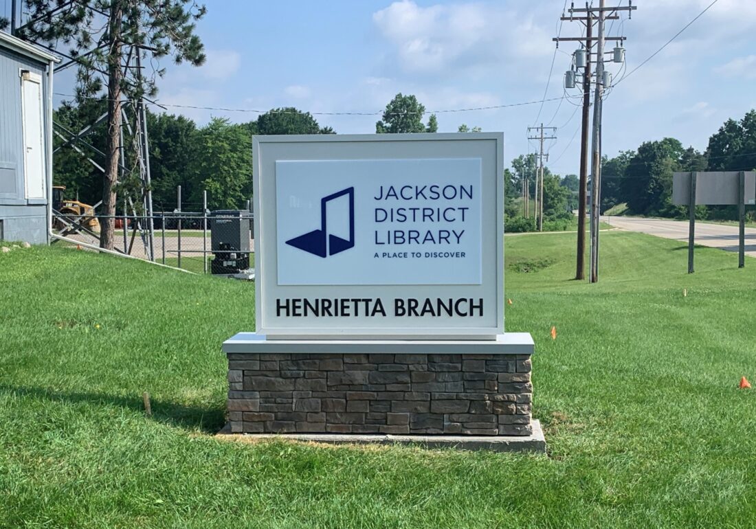 Jackson District Library | Johnson Sign Company