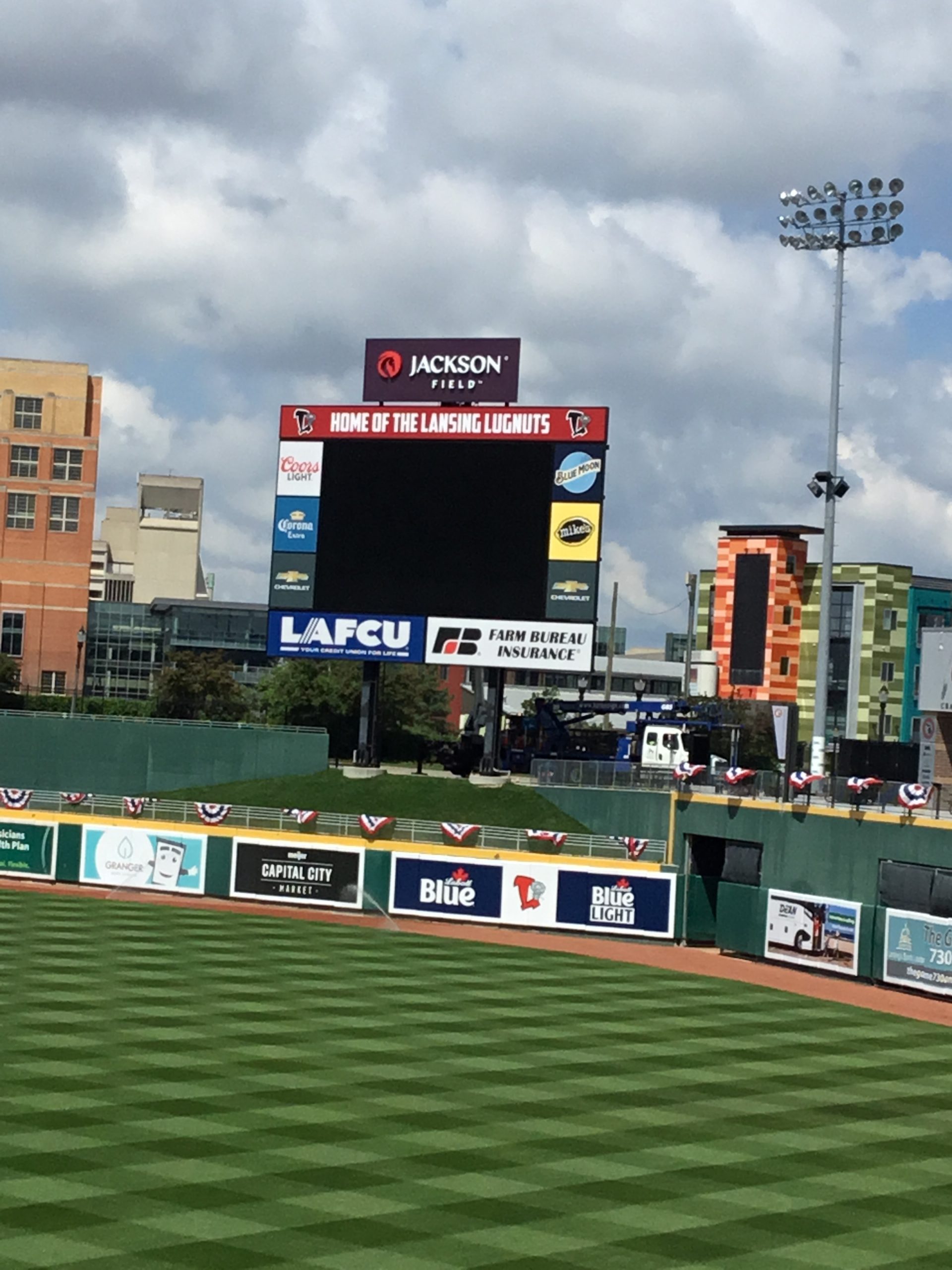Electronic Message Pylon Sign for Sports Venue in MI | Case Study