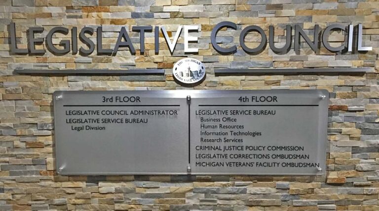 Legislative Service Bureau - Lansing, MI | Johnson Sign Company