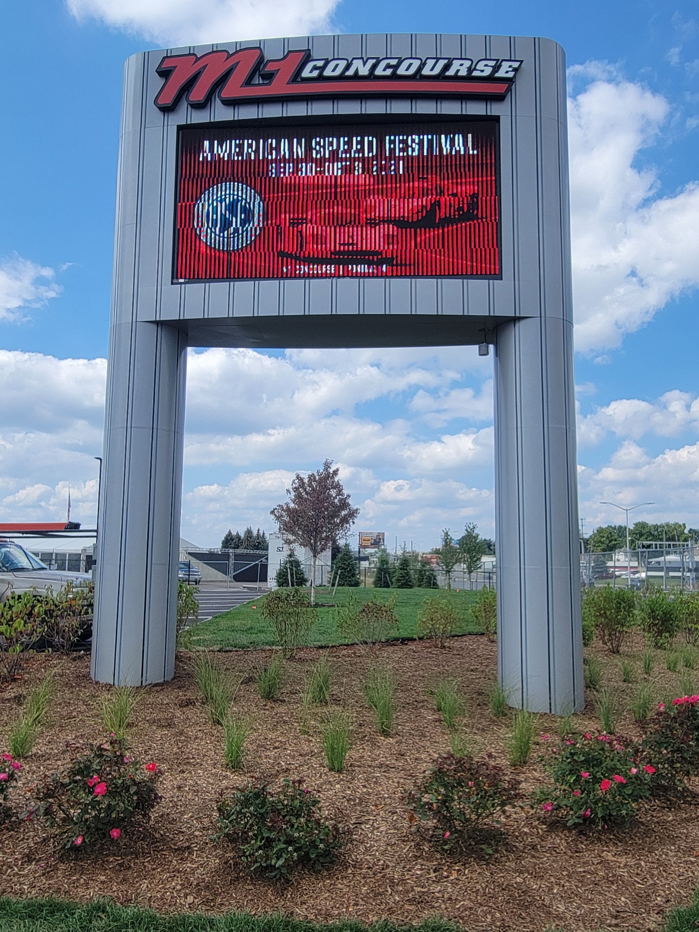 Event Venue Electronic Message Sign Case Study | M1 Concourse