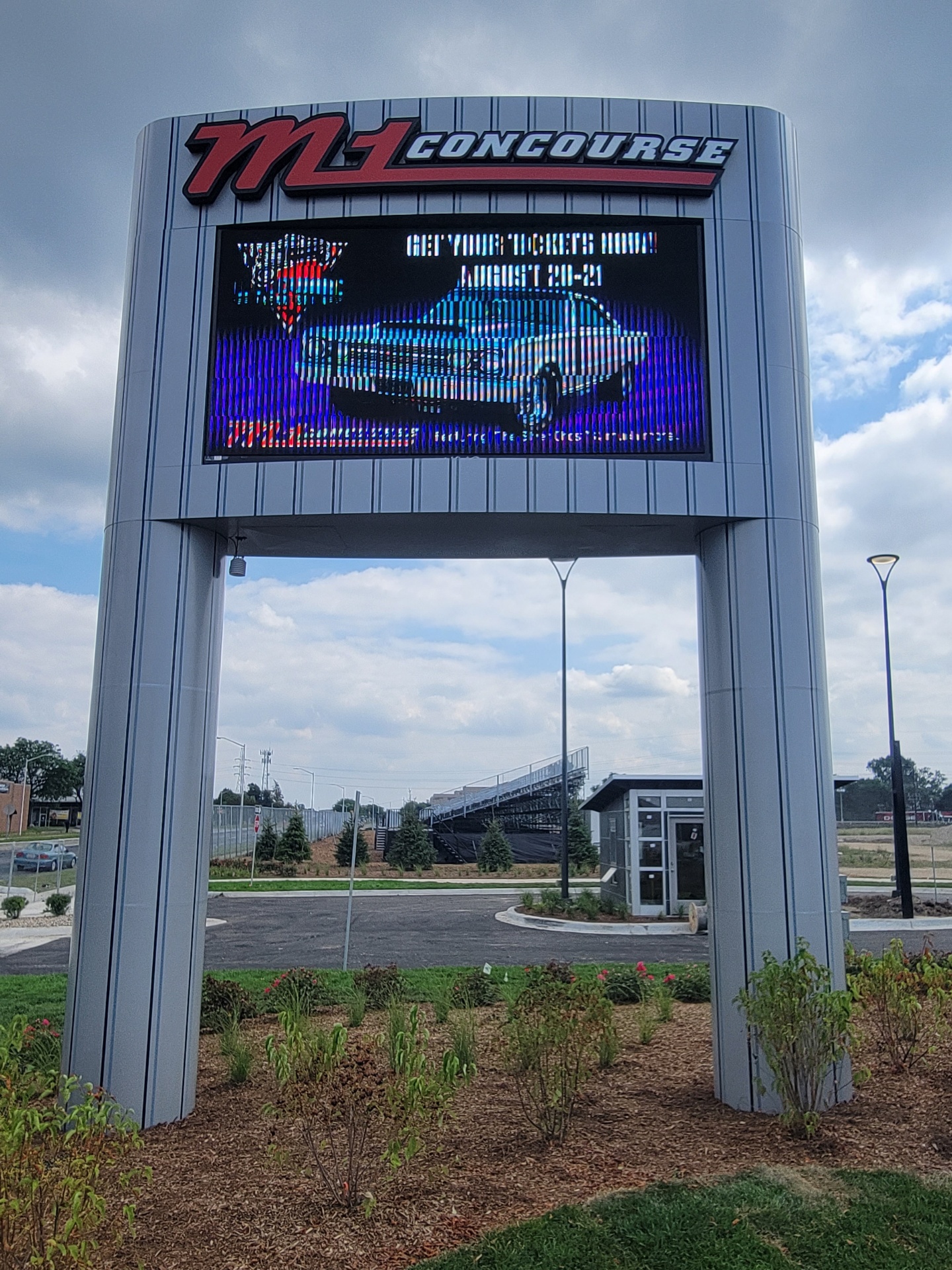 Event Venue Electronic Message Sign Case Study | M1 Concourse