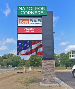 Case Study : Petroleum Station Signage and Electronic Message Center