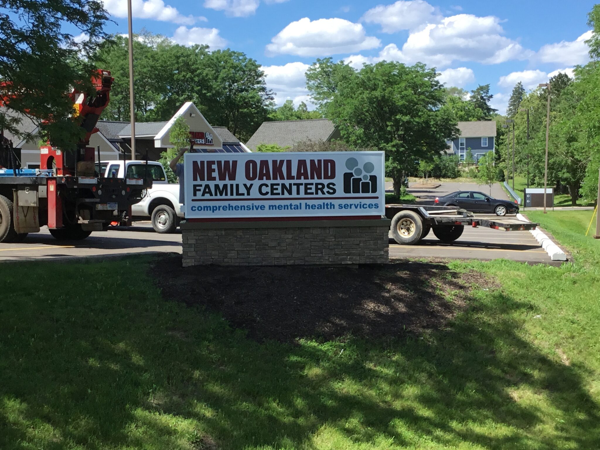 New Oakland Family Centers - Canton, MI | Johnson Sign Company