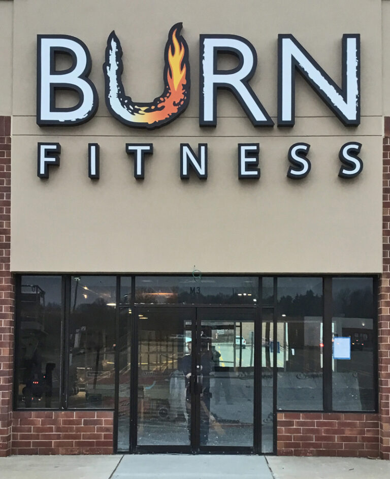 Burn Fitness – Livonia, MI – Johnson Sign Company