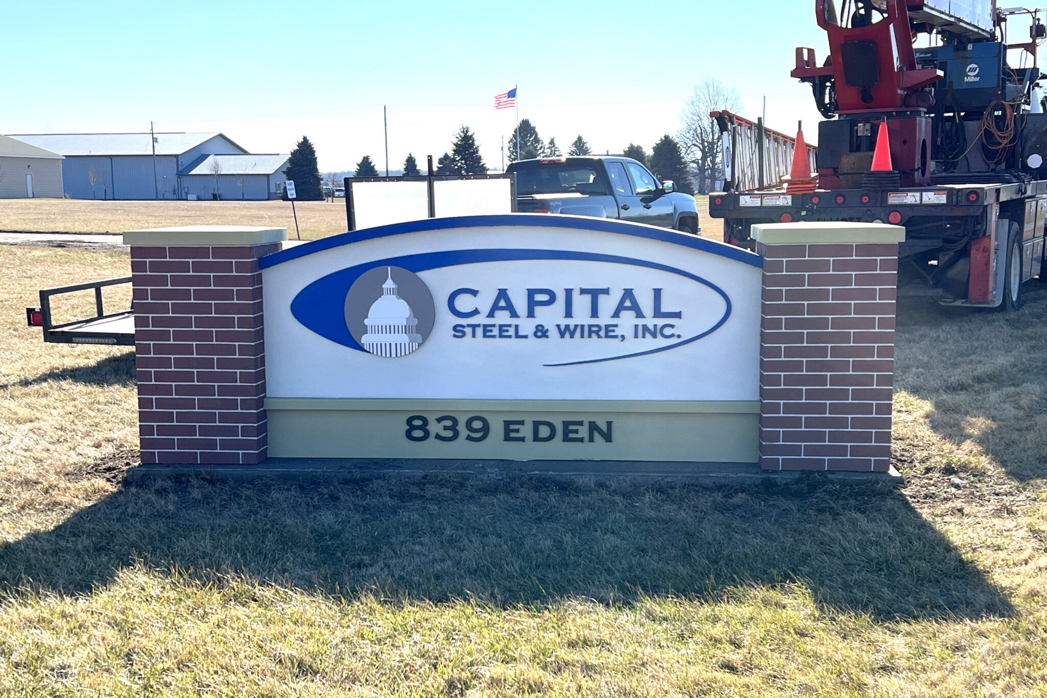Capital Steel & Wire - Mason, MI | Johnson Sign Company