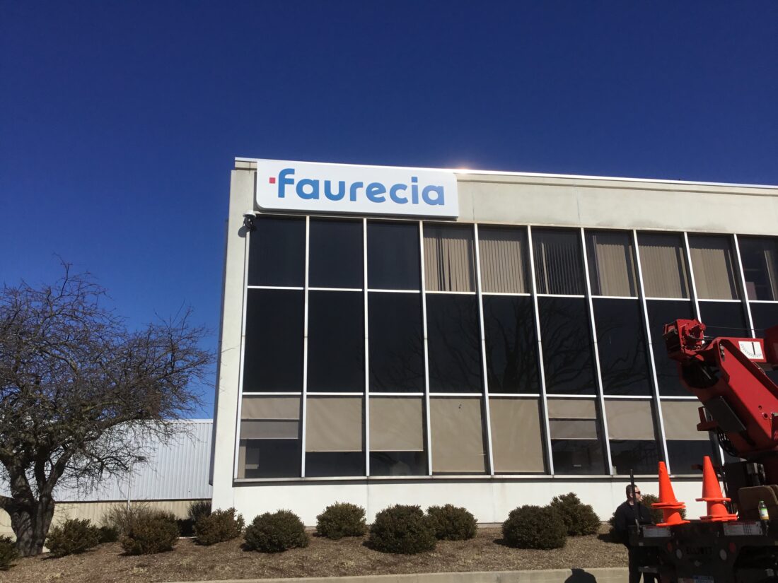 Faurecia Interior Systems - Saline, MI | Johnson Sign Company