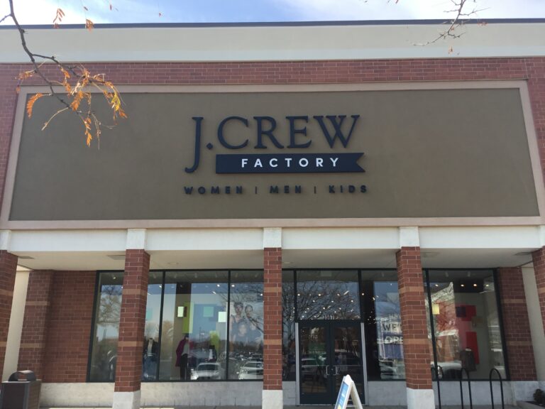 J.Crew Factory - Ann Arbor, MI | Johnson Sign Company