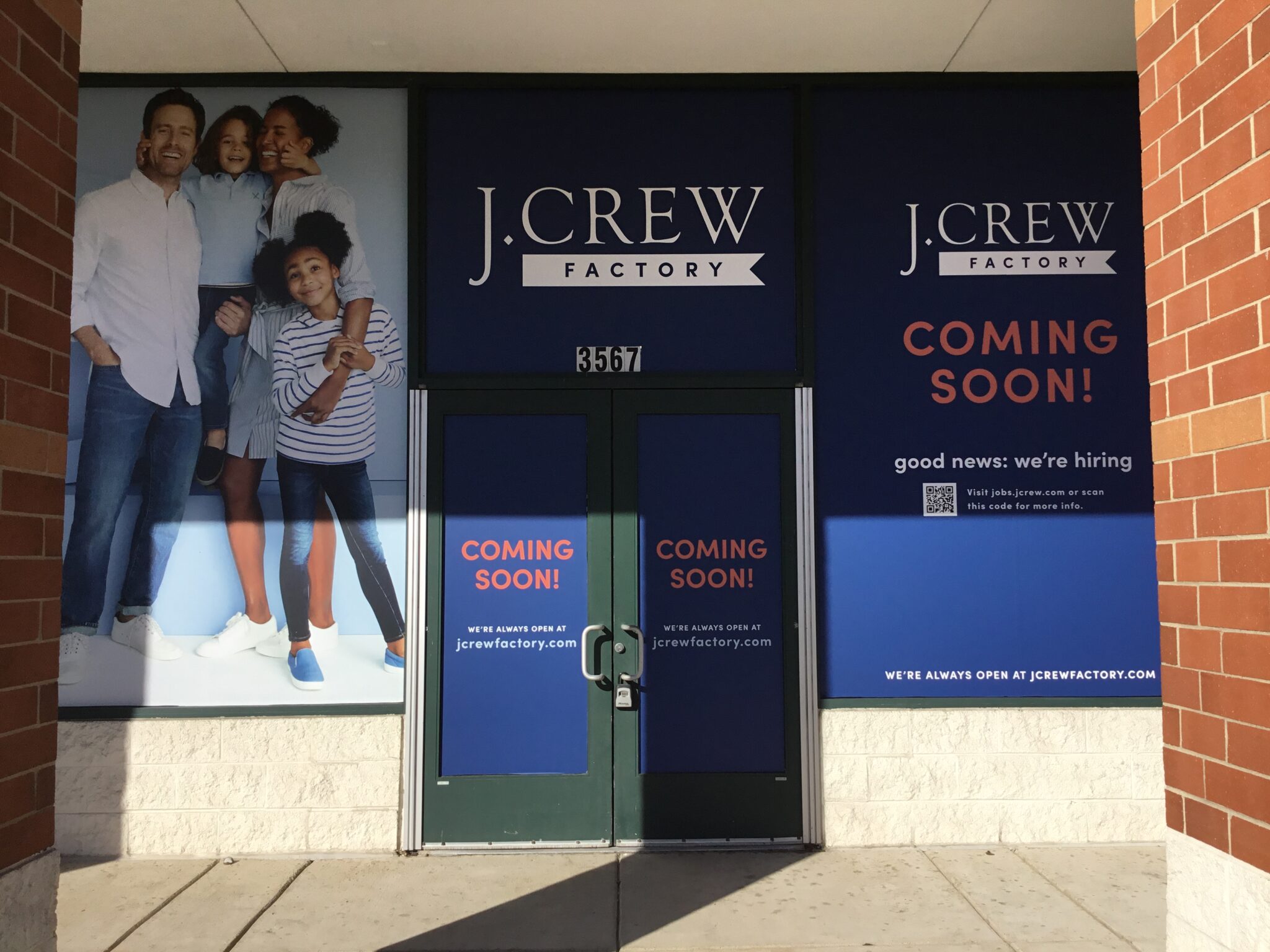 J.Crew Factory - Ann Arbor, MI | Johnson Sign Company