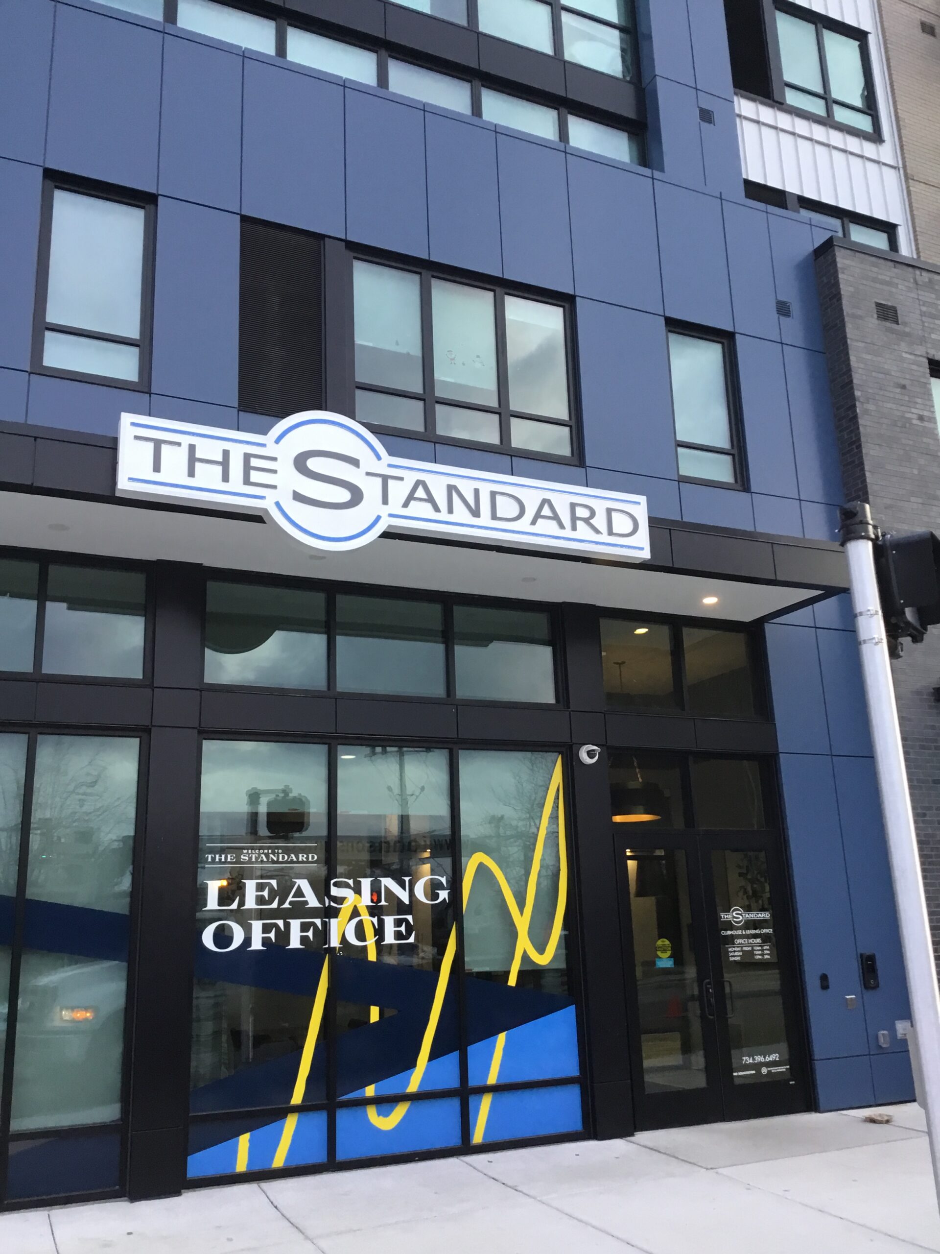 The Standard at Ann Arbor - Ann Arbor, MI | Johnson Sign Company