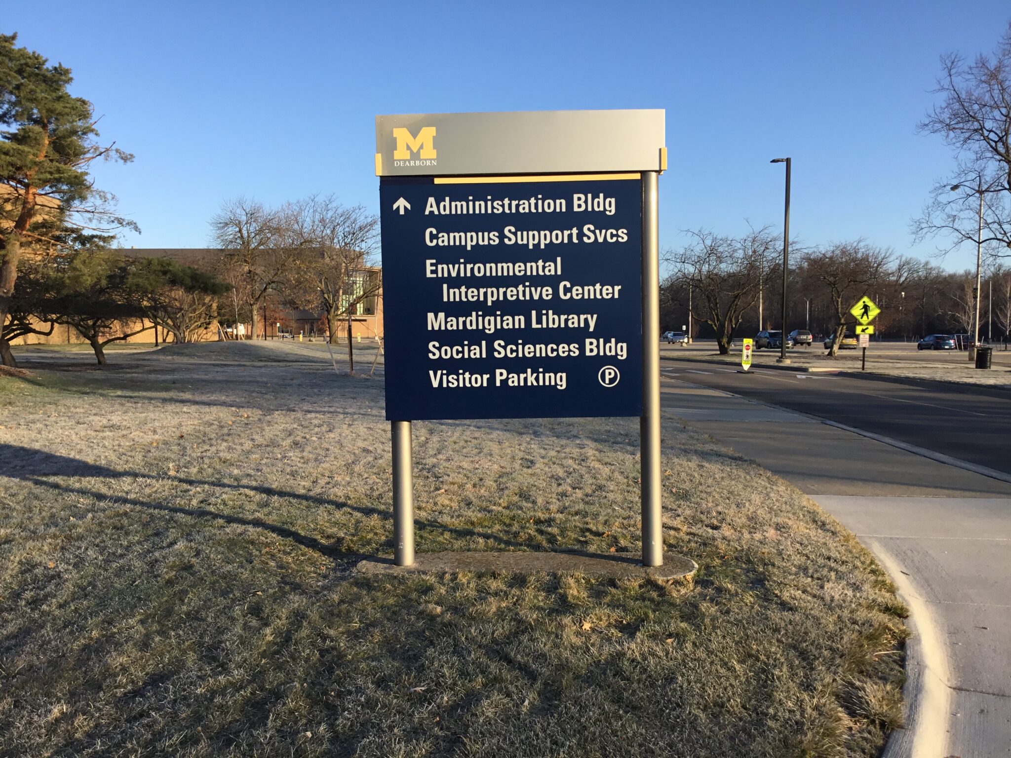 James C. Renick University Center – Dearborn, MI – Johnson Sign Company