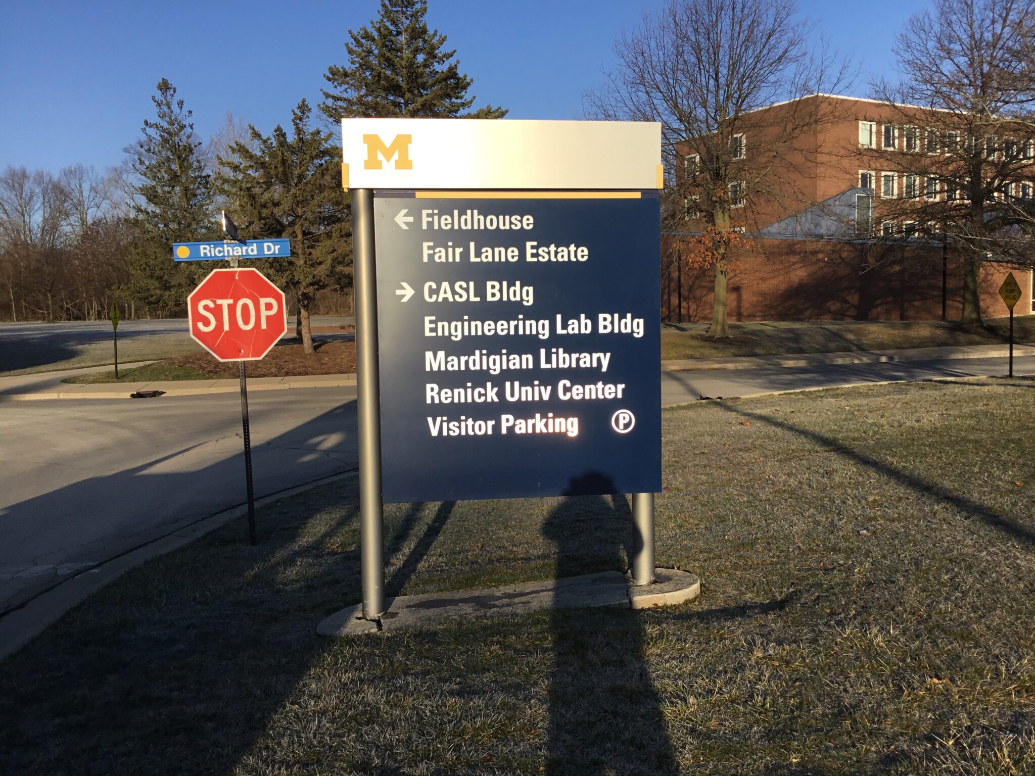 James C. Renick University Center – Dearborn, MI – Johnson Sign Company