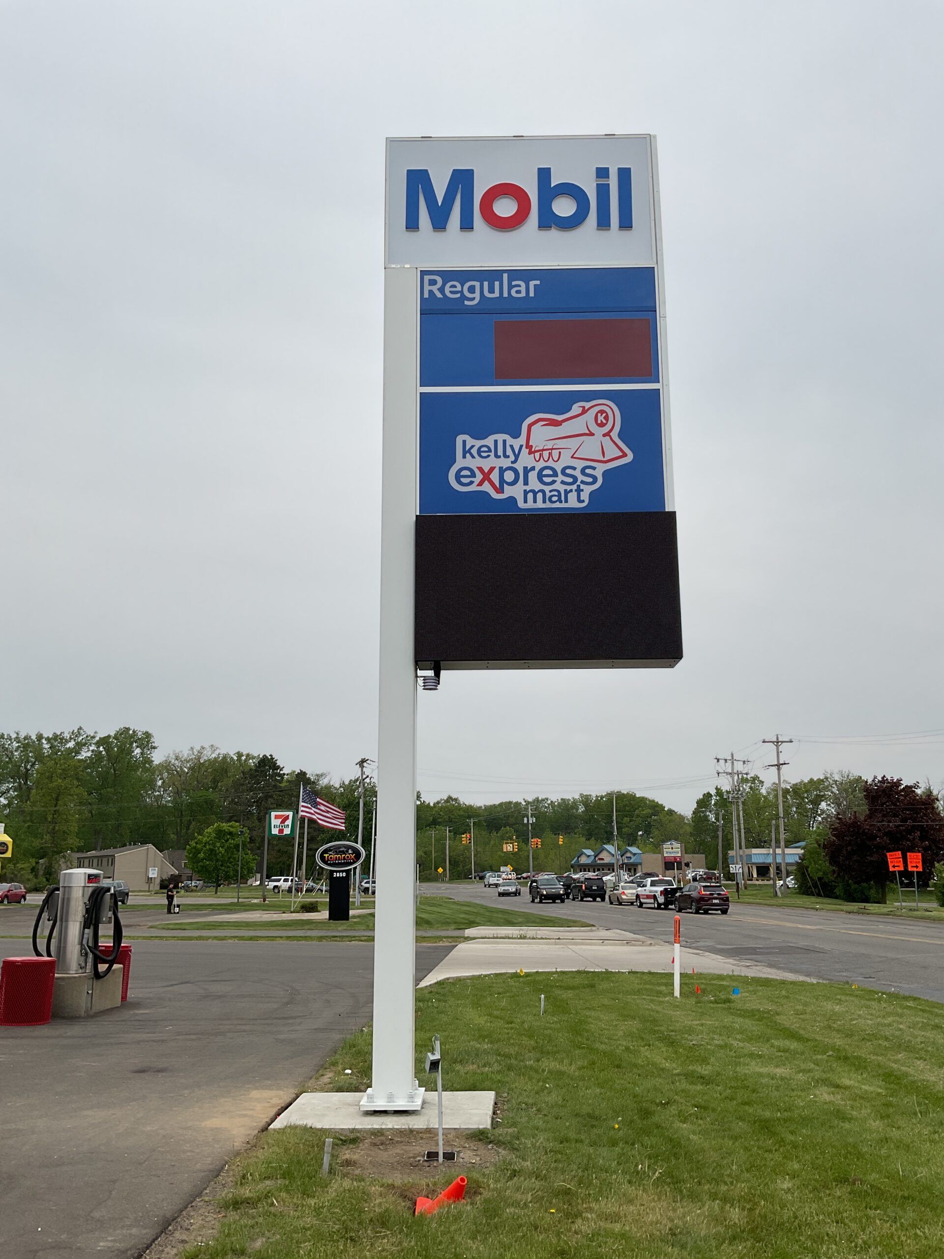 Kelly Fuels Car Wash - Jackson, MI | Johnson Sign Company