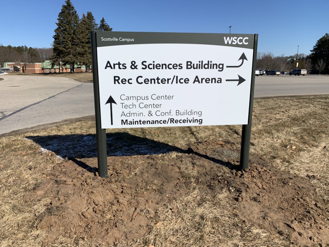 Community College Signage | Education Campus Sign Case Study | Johnson Sign