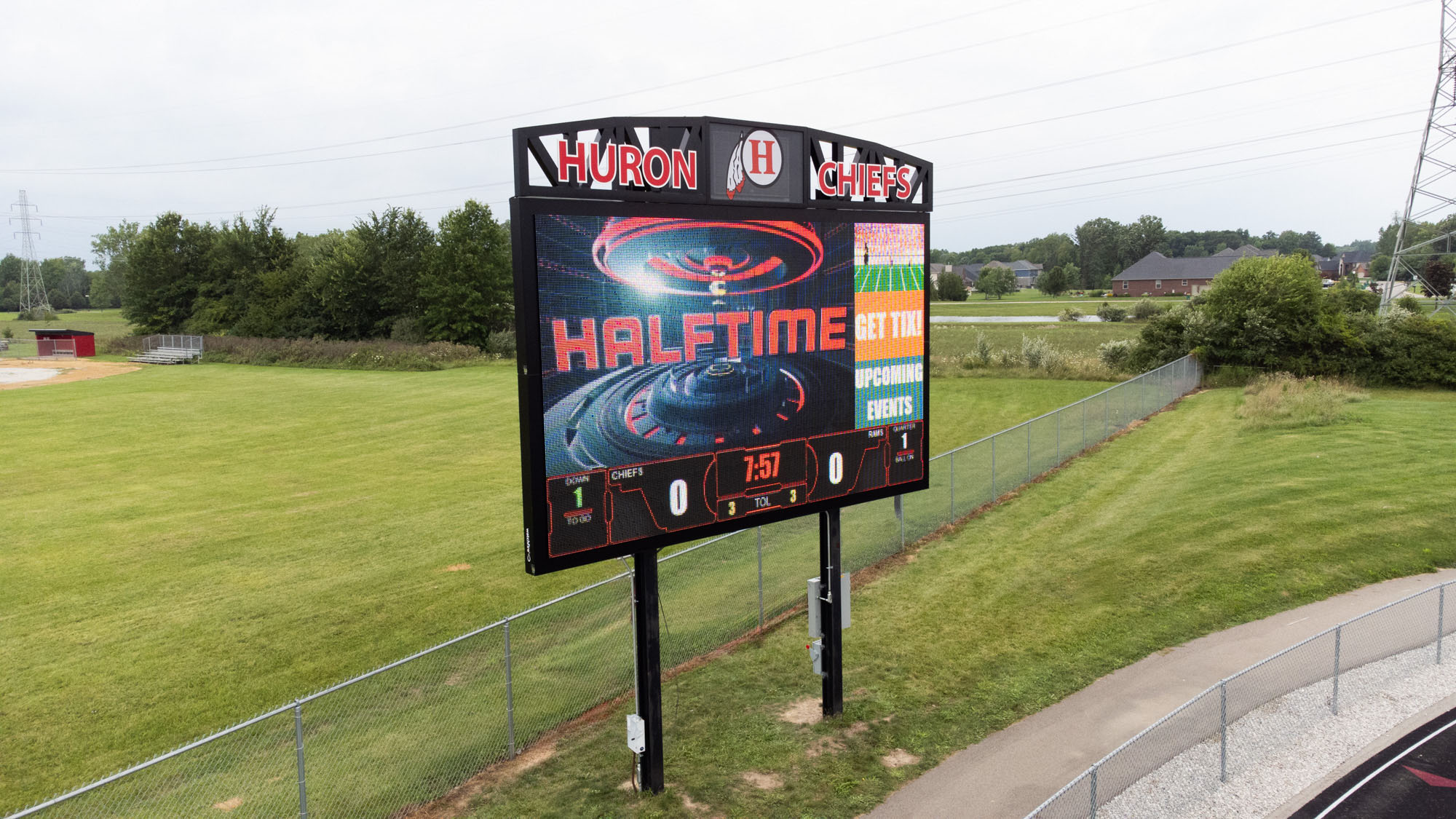 School Scoreboard Design, Fabrication, and Install | Johnson Sign
